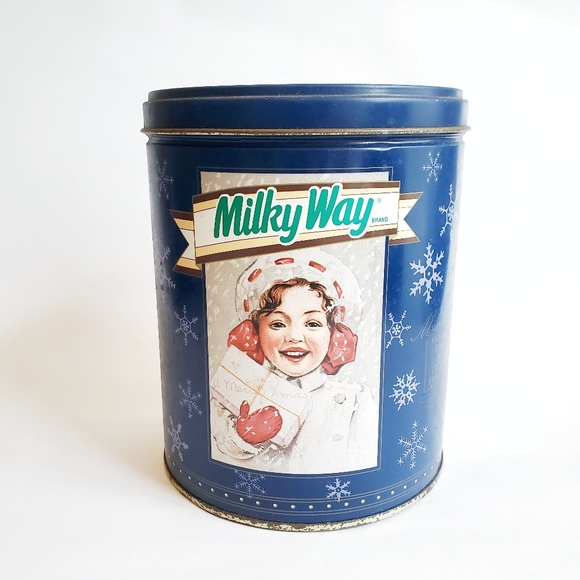 Accents | Vintage Milky Way Tin 199s Christmas | Poshmark